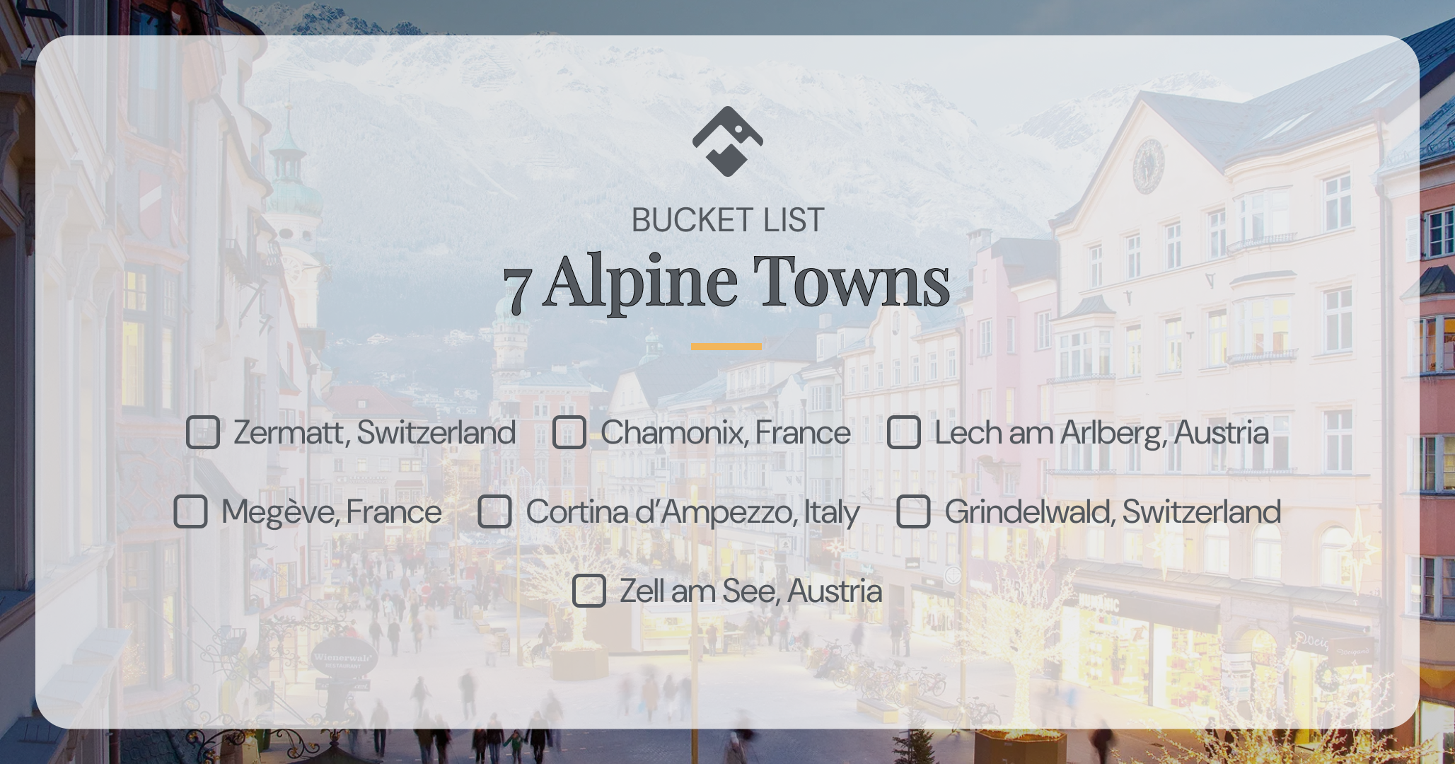 7 Storybook Alpine Towns in Winter
