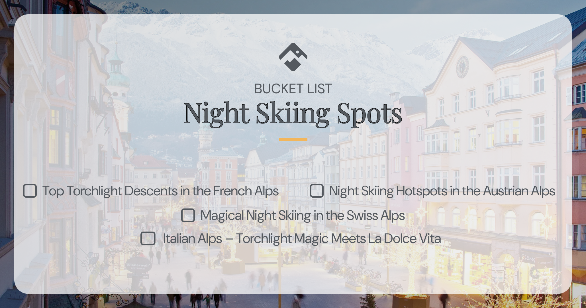 Best Torchlight Descents & Night Skiing Spots